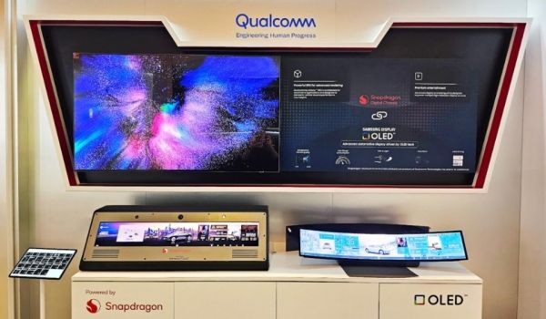 消息称三星将为高通骁龙座舱平台提供 OLED 面板 - 智能汽车 - JQman