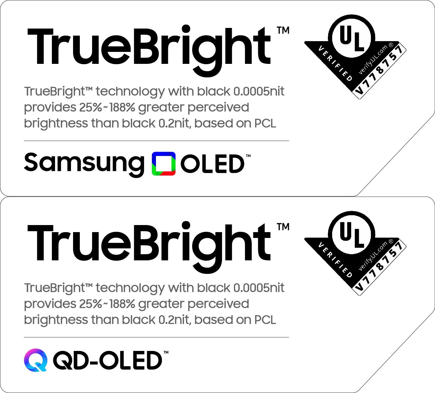 三星显示 OLED、QD-OLED 业界首获 UL True Bright 认证：体感亮度 1.5 倍于 LCD - 数码 - JQman